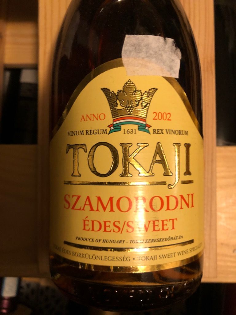 2002 Grand Tokaj Szamorodni Édes, Hungary, Tokaji - CellarTracker