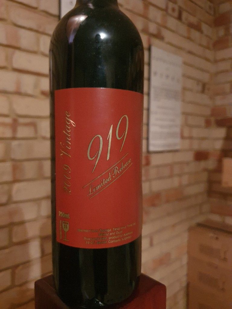 2009 919 Wines Vintage, Australia, South Australia, Lower Murray ...