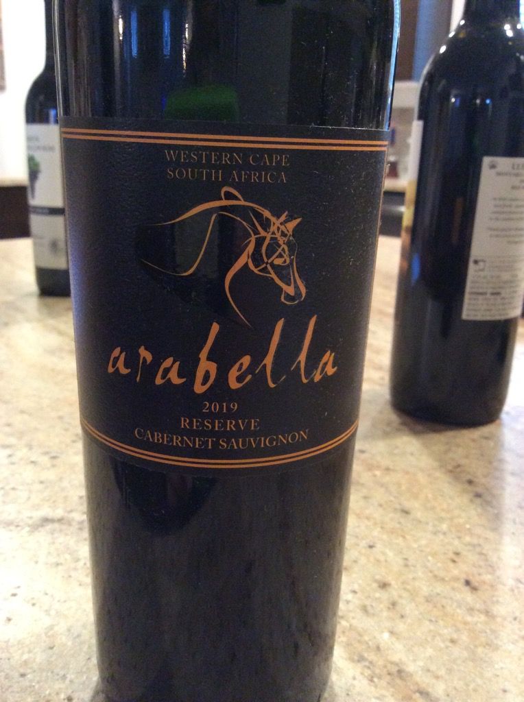 2019 Arabella Cabernet Sauvignon Reserve, South Africa, Western Cape ...