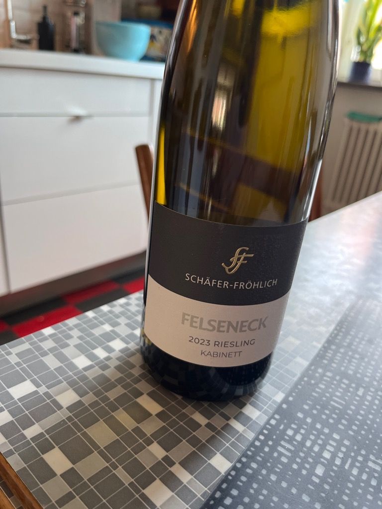 2023 Schäfer-Fröhlich Felseneck Riesling Kabinett, Germany, Nahe - CellarTracker