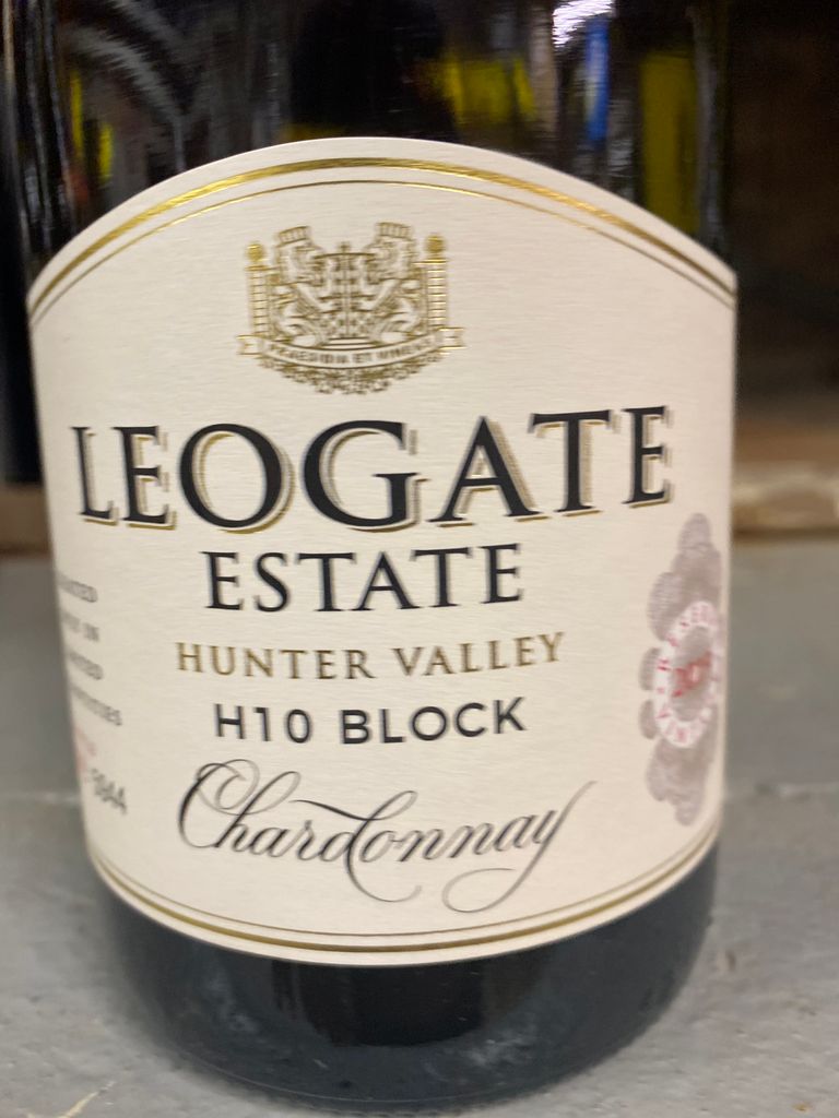 2019 Leogate Estate Chardonnay H10 Block Reserve, Australia, New South ...