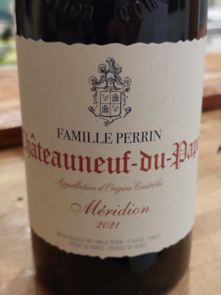 2021 Famille Perrin / Perrin & Fils Châteauneuf-du-Pape Méridion ...