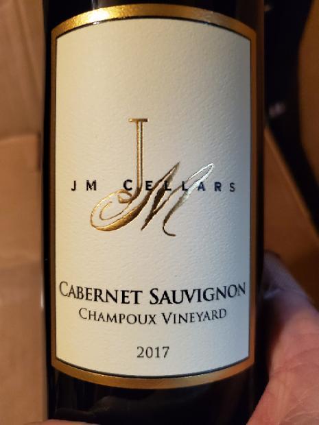 2019 JM Cellars Cabernet Sauvignon Champoux Vineyard, USA, Washington ...
