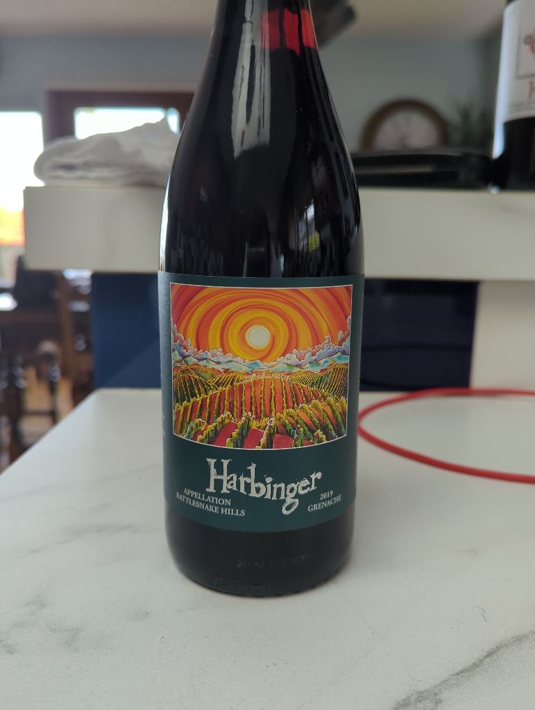 2018 Harbinger Winery Grenache, USA, Washington, Columbia Valley ...