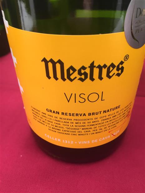 2014 Mestres Cava Visol Brut Nature Gran Reserva, Spain, Cava ...