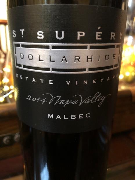2014 St. Supéry Malbec Dollarhide Estate, USA, California, Napa Valley ...