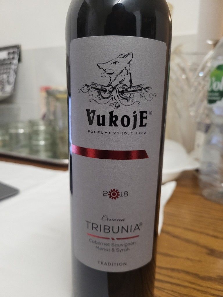 2018 Vukoje Cabernet Sauvignon Tribunia, Bosnia-Herzegovina ...