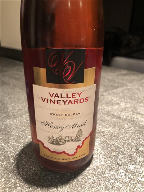 NV Valley Vineyards Honey Mead, USA, Ohio - CellarTracker