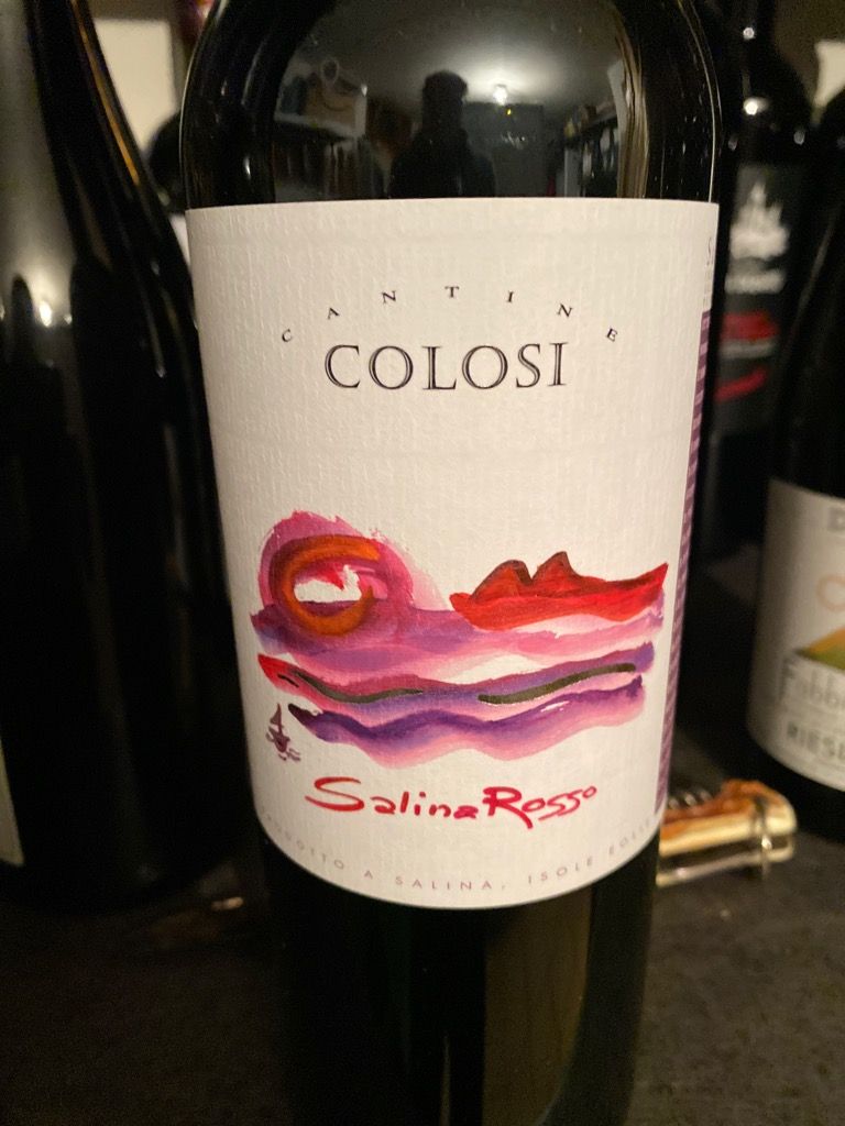 2021 Cantine Colosi Salina Rosso, Italy, Sicily, Salina IGT - CellarTracker