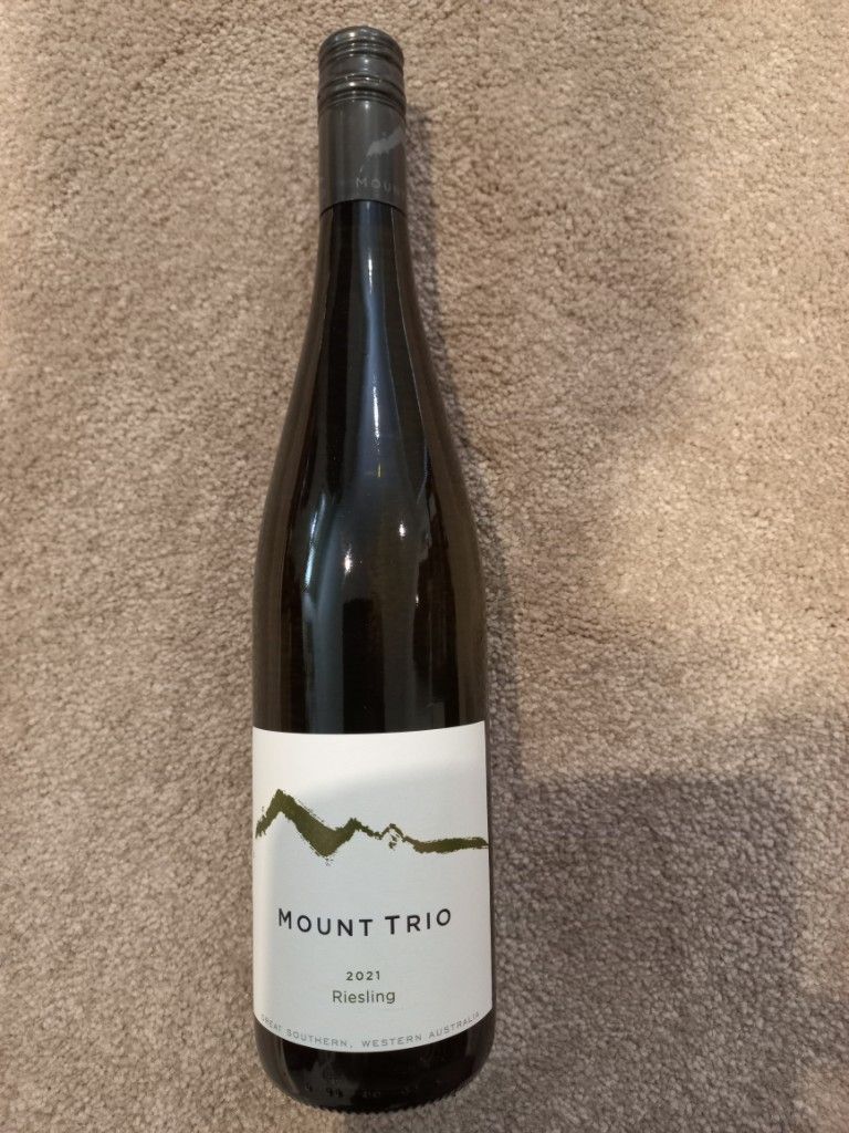 2021 Mount Trio Riesling, Australia, Western Australia, South West ...