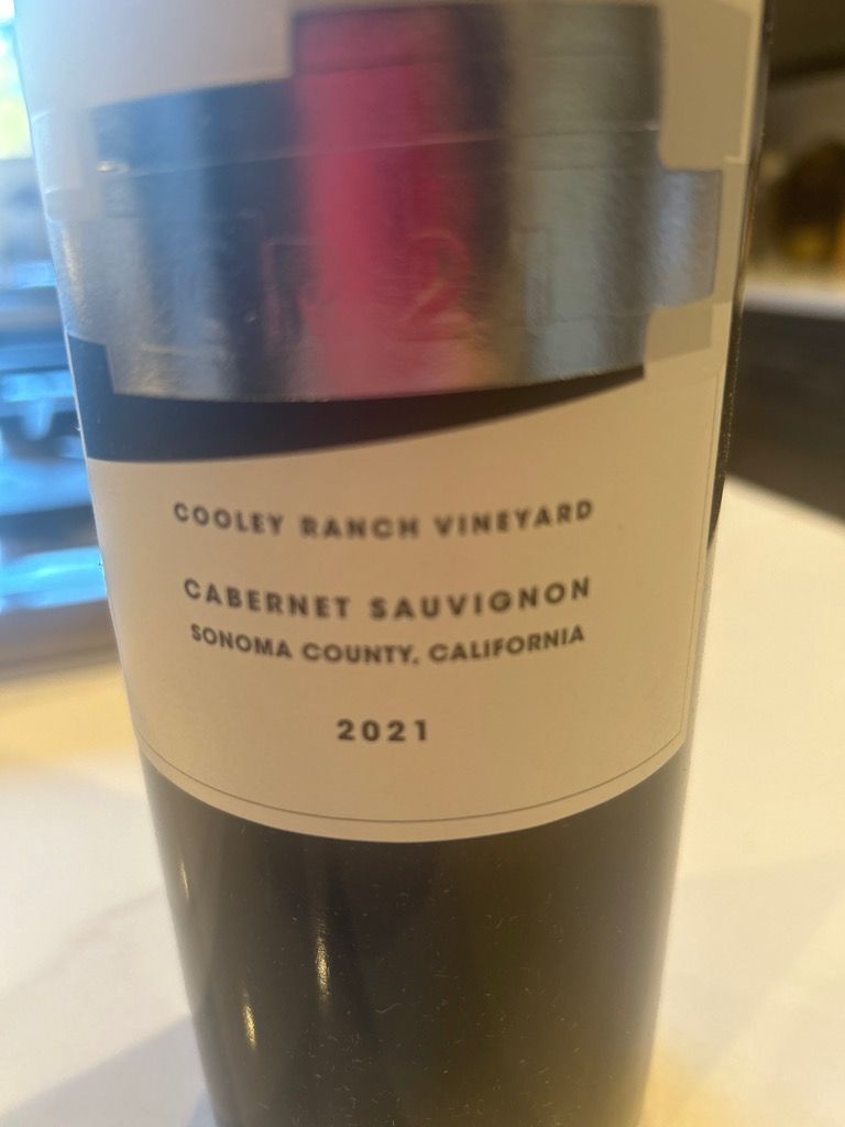 2021 Rowen Wine Cabernet Sauvignon Cooley Ranch, USA, California ...