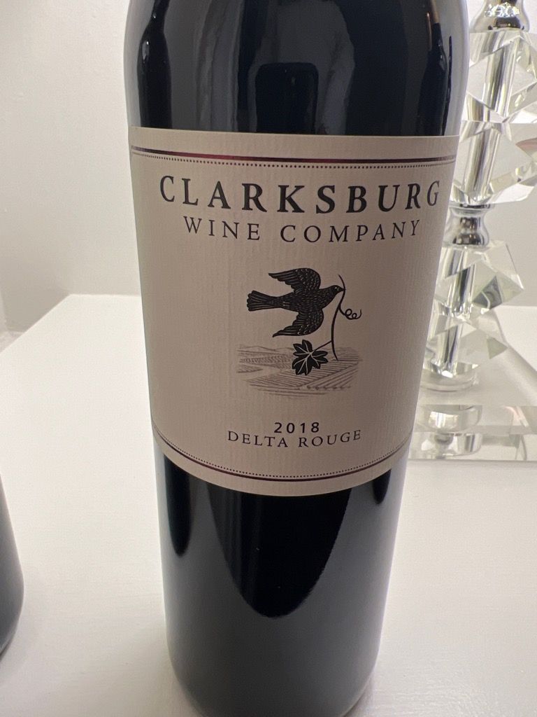 2020 Clarksburg Wine Company Delta Rouge, USA, California, Central Valley, Clarksburg ...