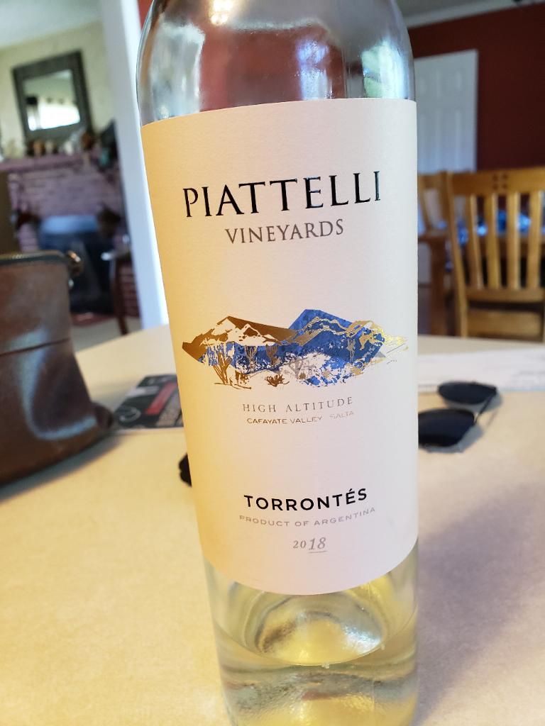 2021 Piattelli Vineyards Torrontés Reserve, Argentina, Valles ...