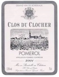 2001 Clos du Clocher, France, Bordeaux, Libournais, Pomerol - CellarTracker