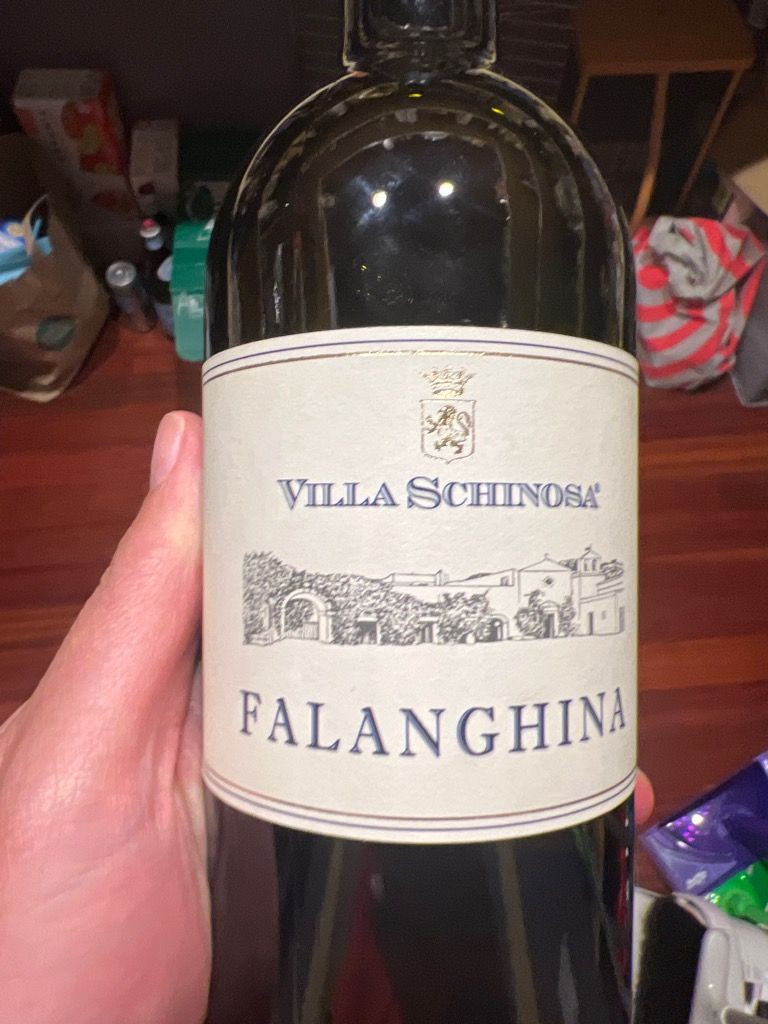 2018 Villa Schinosa Falanghina Puglia IGT, Italy, Puglia, Puglia IGT ...