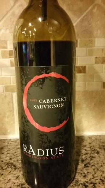 2012 Radius Cabernet Sauvignon, USA, Washington, Columbia Valley, Walla ...