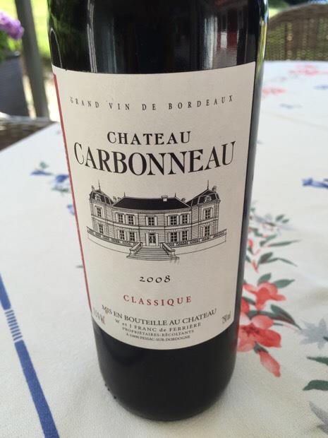 2007 Château Carbonneau Cuvée Classique, France, Bordeaux, Entre-Deux ...