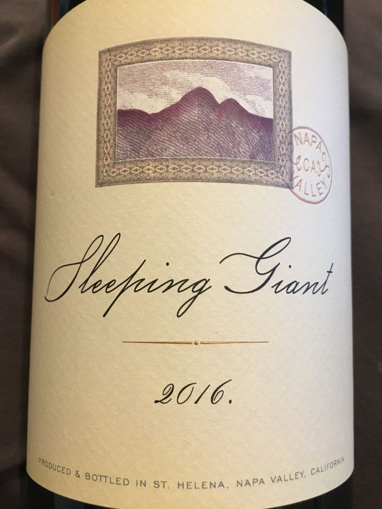 2016 Dearden Wines Cabernet Sauvignon Sleeping Giant Inglewood Vineyard ...