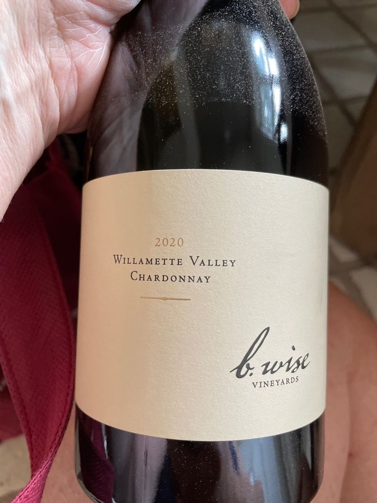 2020 B. Wise Vineyards Chardonnay Nobles Vineyard, USA, California ...