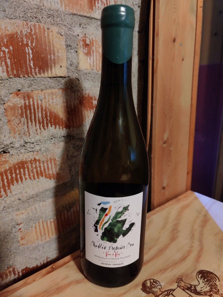 2021 Jérémy Arnaud Chablis 1er Cru Vau de Vey, France, Burgundy ...