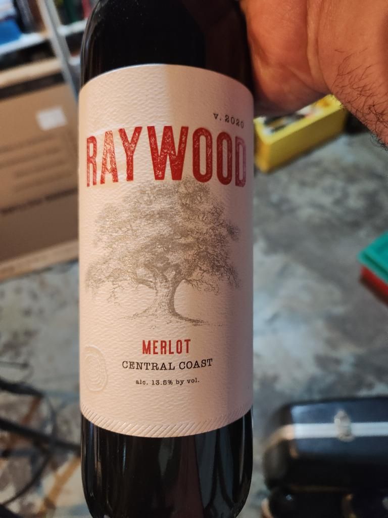 2019 Raywood Vineyards Merlot, USA, California, Central Coast ...