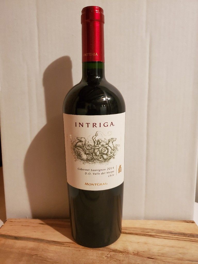 2014 MontGras Cabernet Sauvignon Intriga, Chile, Maipo Valley ...