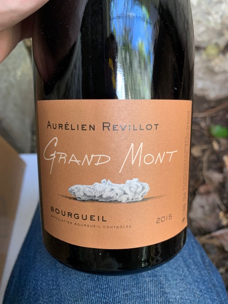 NV Aurelien Revillot Bourgueil Grand Mont, France, Loire Valley ...