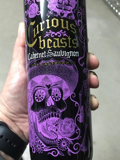 2016 Curious Beasts Wines Cabernet Sauvignon, USA, California ...