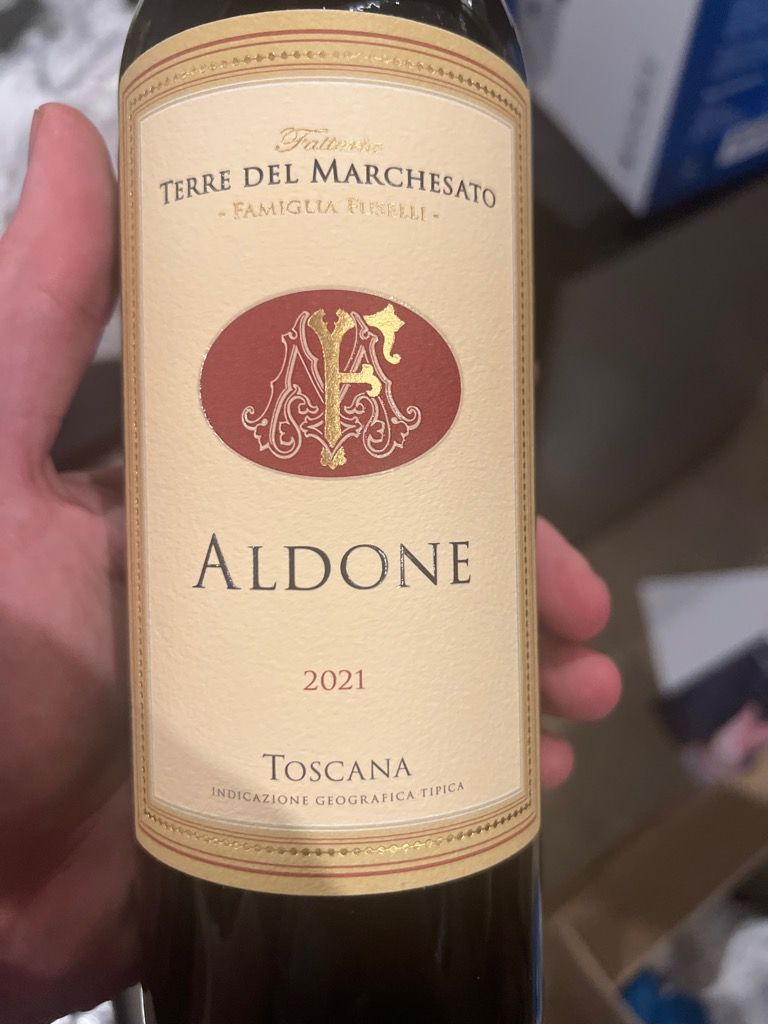 2021 Fattoria Terre Del Marchesato Aldone Toscana IGT, Italy, Tuscany ...