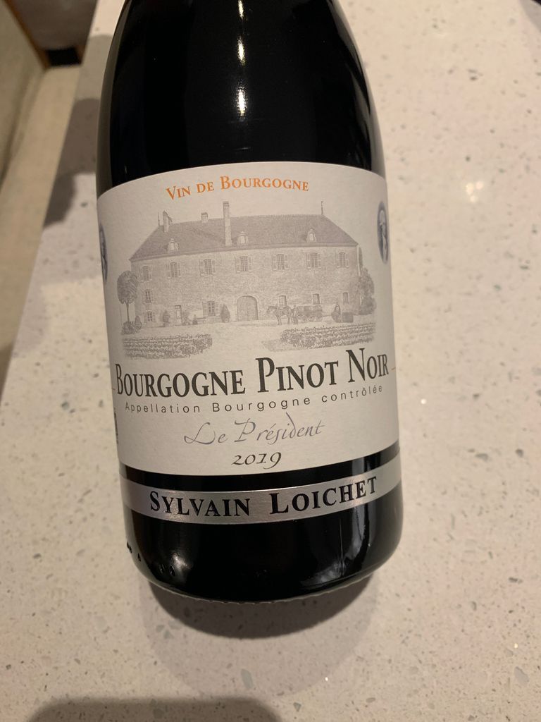 2020 Sylvain Loichet Pinot Noir Bourgogne Le Président, France ...