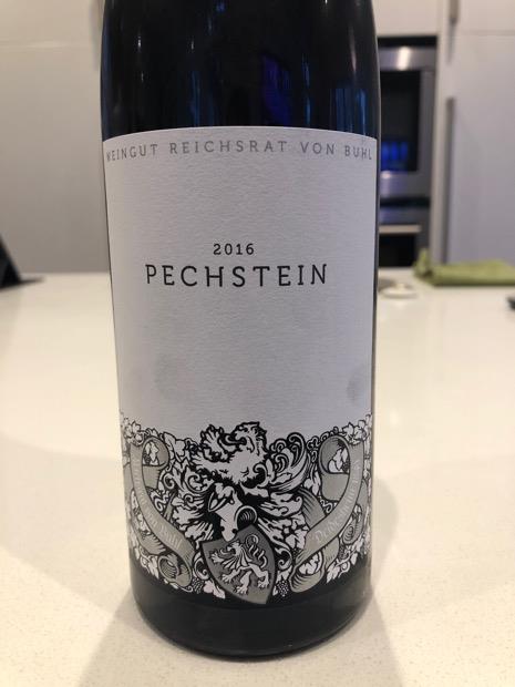 2016 Reichsrat Von Buhl Forster Pechstein Riesling Auslese, Germany, Pfalz - CellarTracker