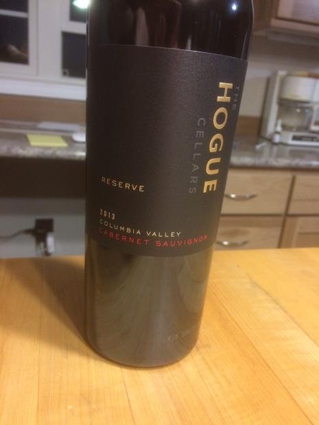 2013 Hogue Cellars Cabernet Sauvignon Reserve, USA, Washington ...