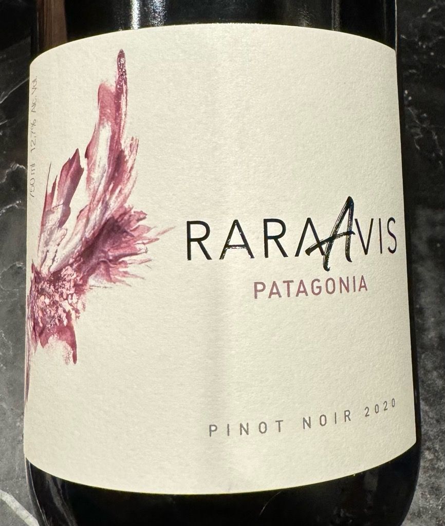 2020 Bodega Malma Pinot Noir Rara Avis, Argentina, Patagonia ...