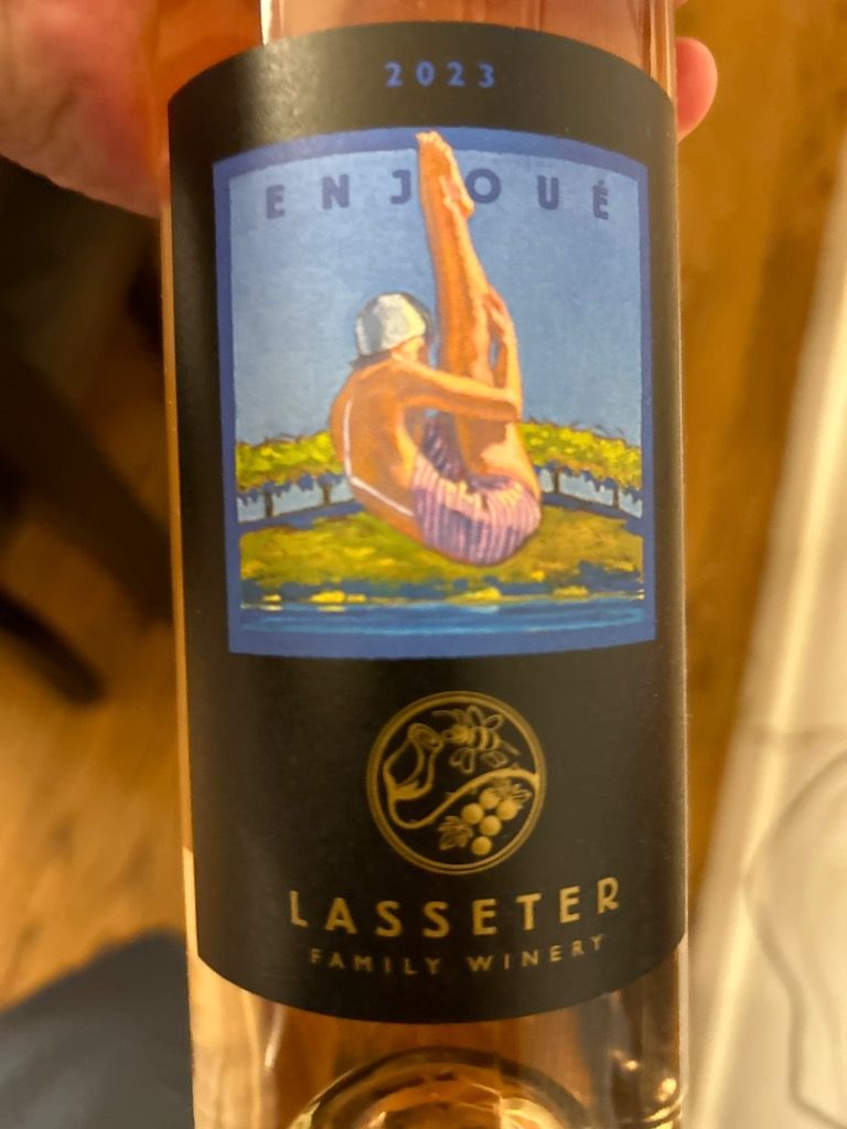 2023 Lasseter Family Winery Enjoué, USA, California, Sonoma County ...