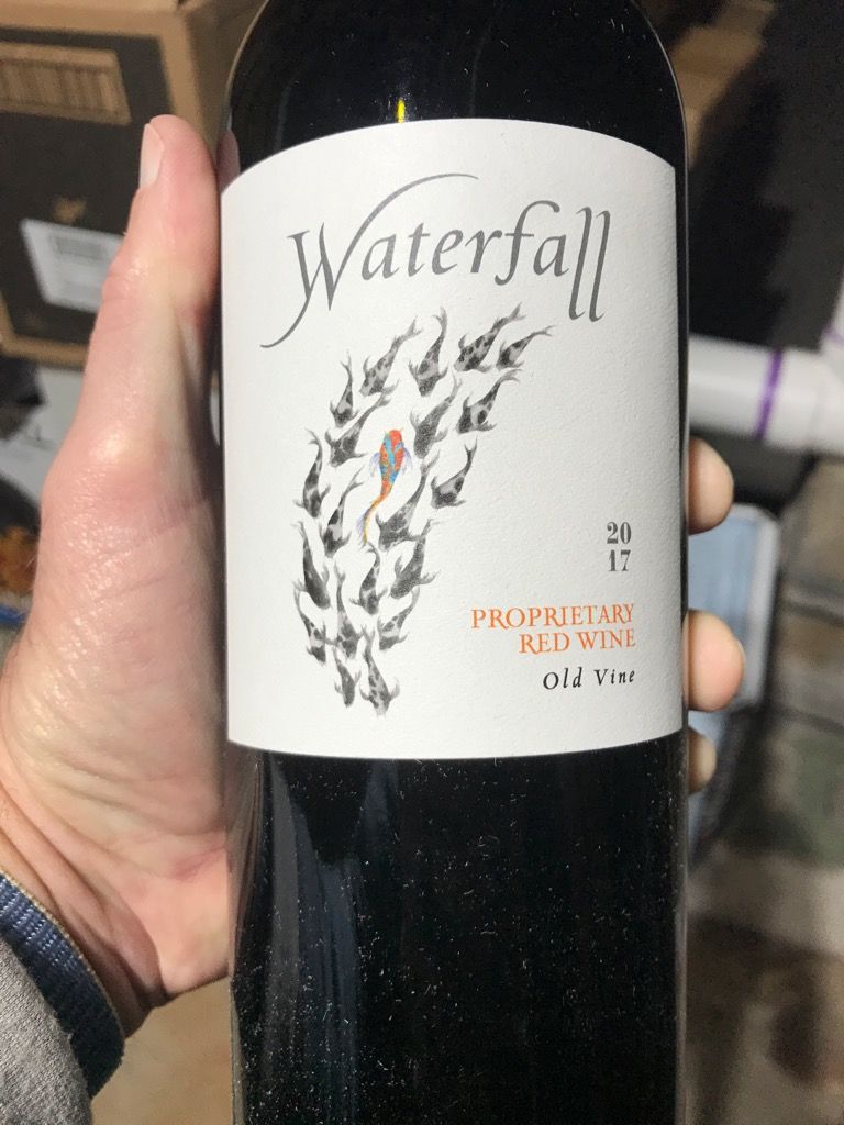 2017 Waterfall Proprietary Red Blend, USA, California, Napa Valley ...