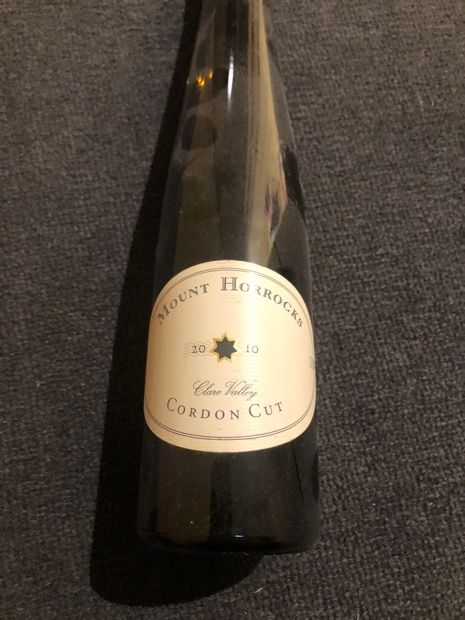 2010 Mount Horrocks Riesling Cordon Cut, Australia, South Australia ...