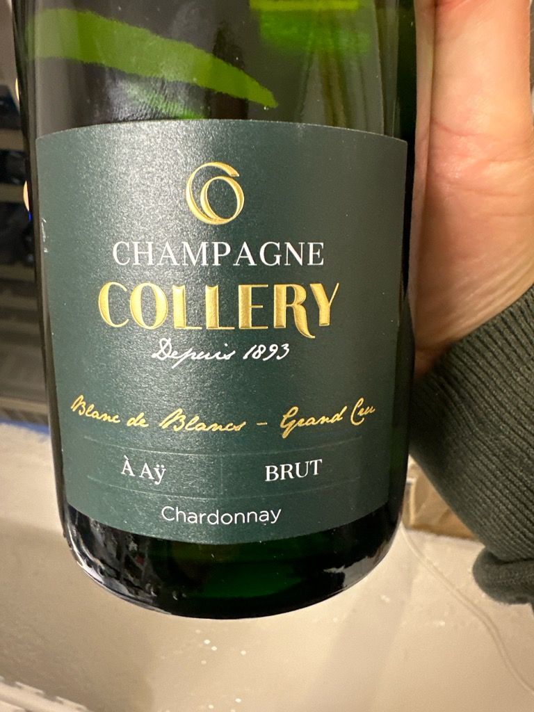 2012 Collery Champagne Grand Cru Blanc de Blancs Brut, France ...