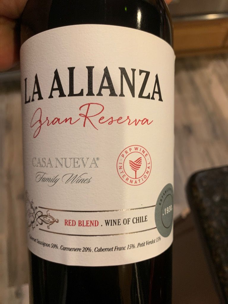 2018 Casa Nueva La Alianza Gran Reserva, Chile, Curico Valley ...