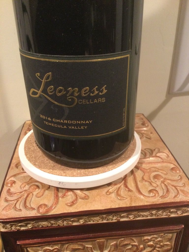 2019 Leoness Cellars Chardonnay, USA, California, South Coast, Temecula ...