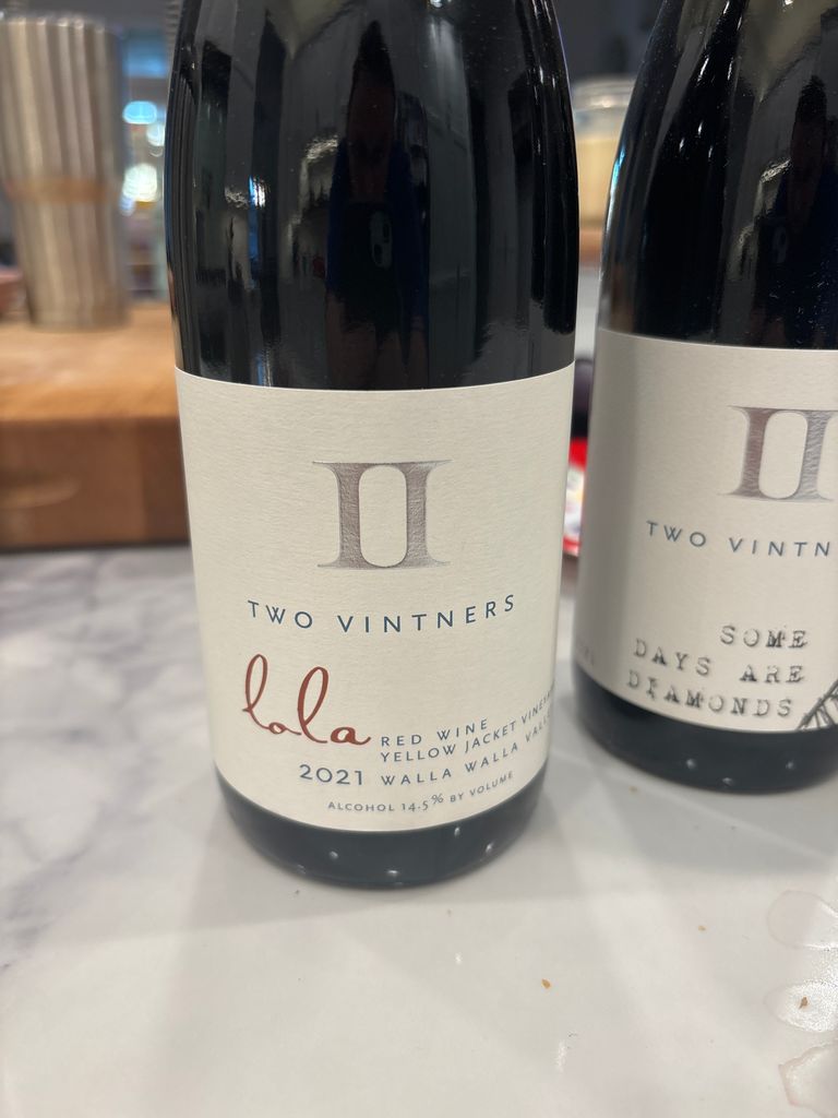2021 Two Vintners Lola Yellow Jacket Vineyard, USA, Washington ...
