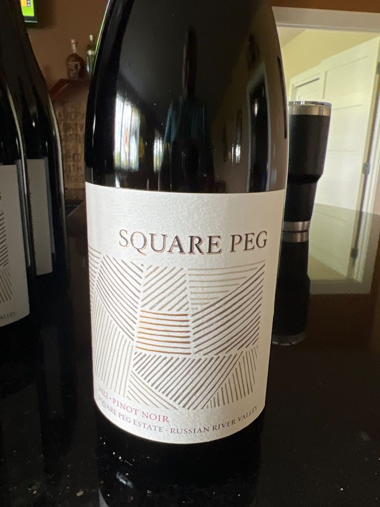 2022 Square Peg Pinot Noir Estate Vineyard, USA, California, Sonoma ...