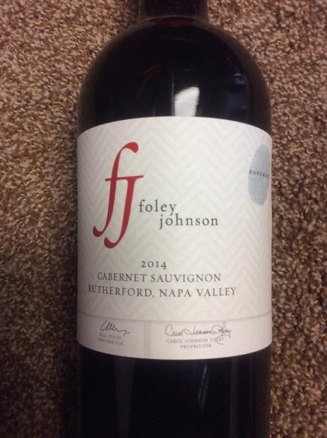 2014 Foley Johnson Cabernet Sauvignon Rutherford, USA, California, Napa ...