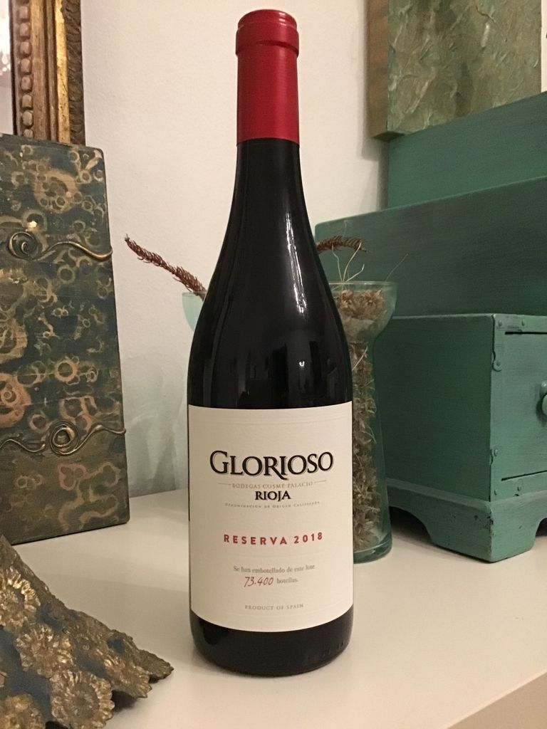 2018 Bodegas Palacio Rioja Glorioso Reserva, Spain, La Rioja, Rioja ...