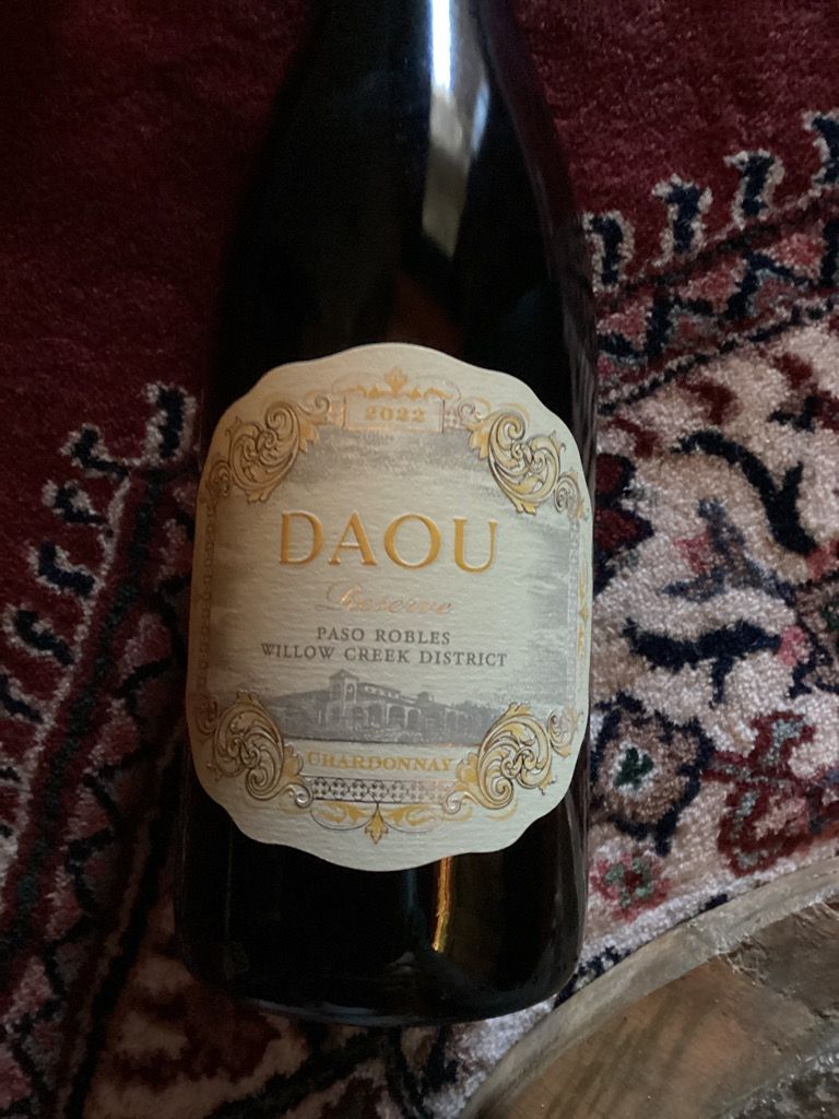 2022 Daou Vineyards Chardonnay Reserve, USA, California, Central Coast ...