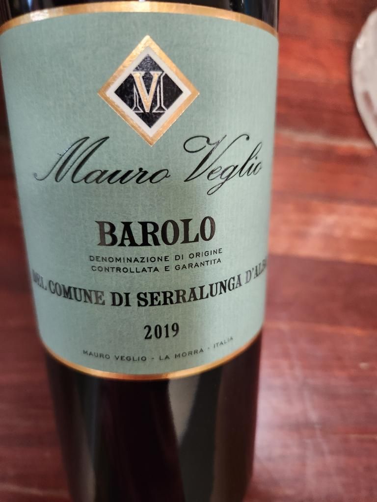 2019 Mauro Veglio Barolo del Comune di Serralunga d'Alba, Italy ...