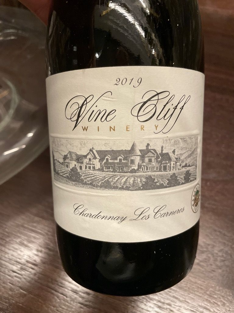 2019 Vine Cliff Winery Chardonnay, USA, California, Napa Valley ...