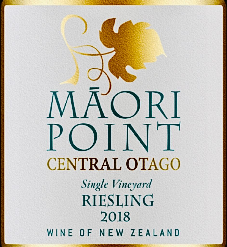 2022 Maori Point Riesling, New Zealand, South Island, Otago, Central ...