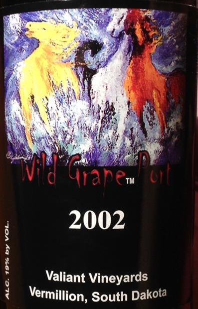 2002 Valiant Vineyards Wild Grape, USA, South Dakota - CellarTracker