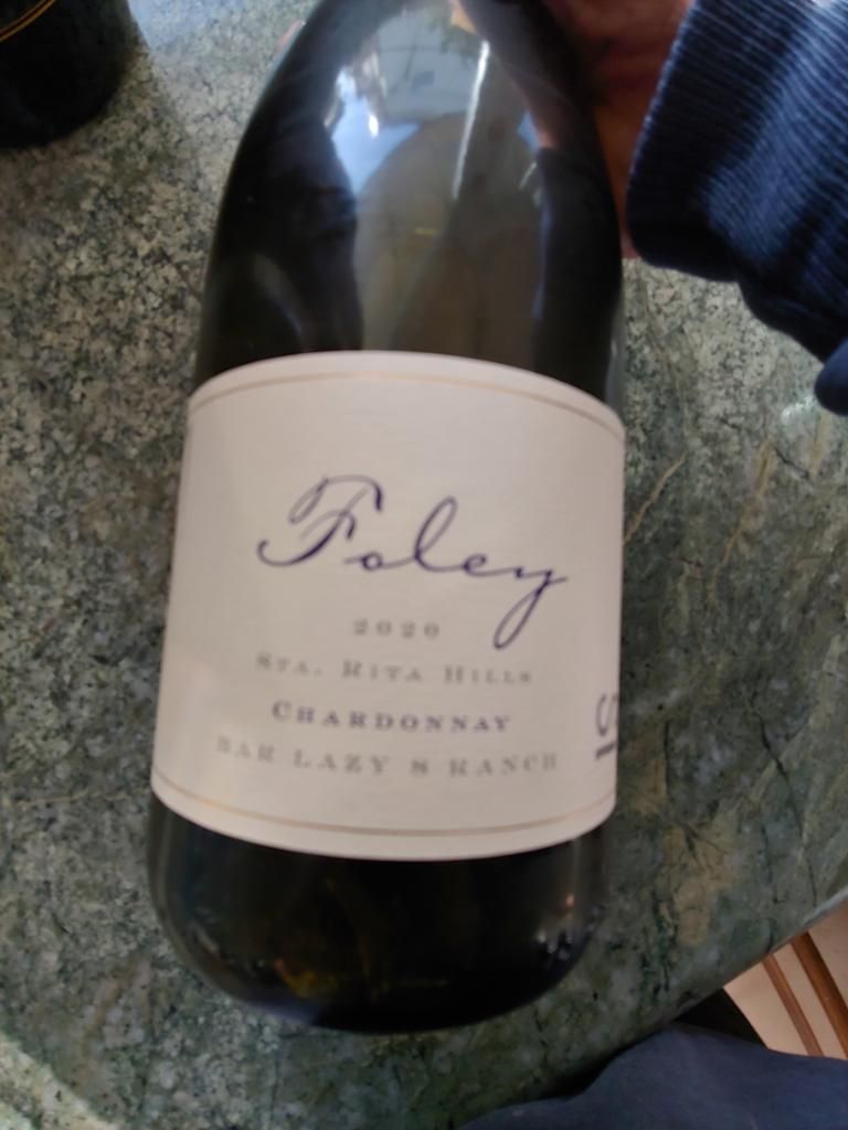 2020 Foley Estates Chardonnay Bar Lazy S Ranch Sta. Rita Hills, USA ...