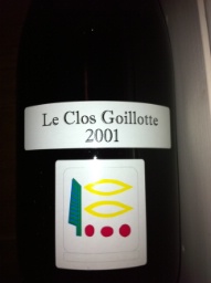 2001 Domaine Prieuré Roch Vosne-Romanée Le Clos Goillotte, France ...